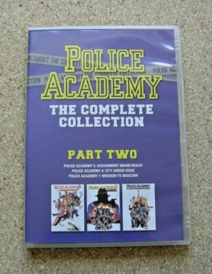 POLICE ACADEMY COMPLETE Collection Blu Ray (7 Disc Set) Genuine Uk £12. ...