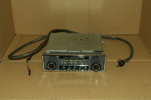 ORIGINAL MERCEDES BECKER Grand Prix Radio 60er Jahre – Oldtimer ...