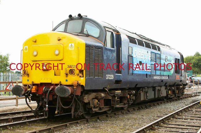 UK RAILWAY PHOTOGRAPH Of Class 37 37229 Rm37-802 £1.70 - PicClick UK