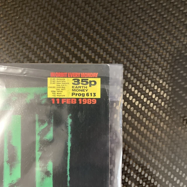 2000AD FEAT JUDGE Dredd Prog 613 11th February 1989 £1.92 - PicClick UK