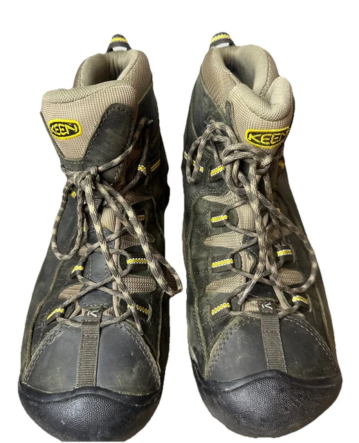 KEEN TARGHEE II Mid Hiking Boots Mens Sz 13 Brown Leather Dry ...