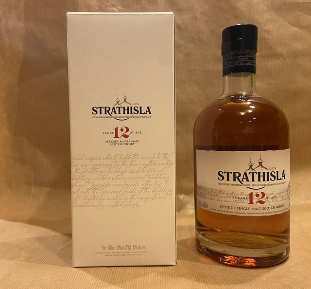 STRATHISLA 12 JAHRE Single Malt Whisky 700 ml - 40 % - NEU in OVP ...