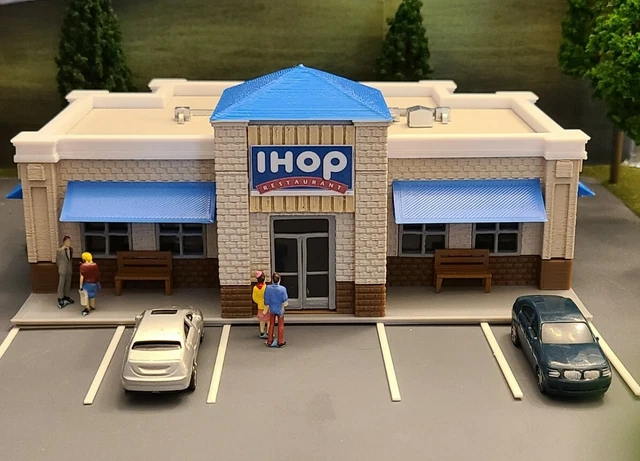 HO SCALE (1:87) Building/Breakfast Restaurant/Scratch Built/Layout ...