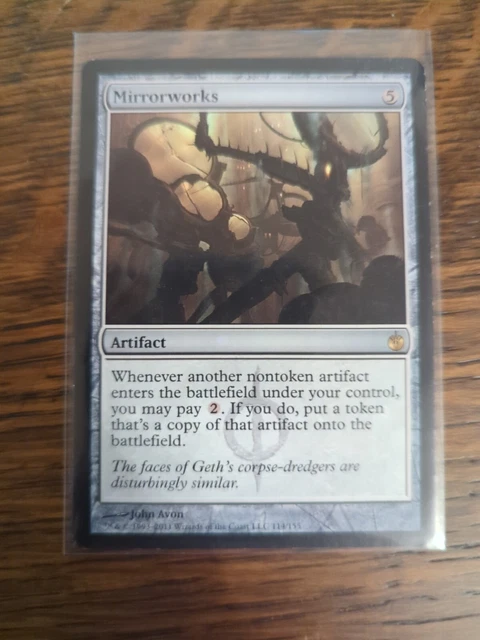 Mirrodin Besieged Mirrorworks Mtg Magic The Gathering Comme Neuf Dans Son état Eur 001