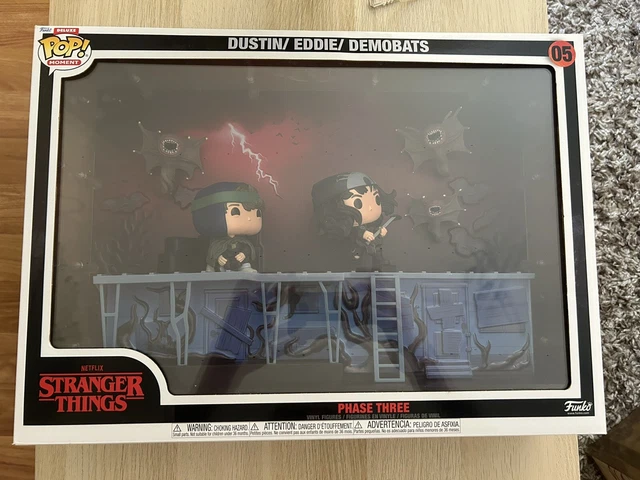 FUNKO POP! #05 Stranger Things Dustin/Eddie/Demobats: Phase three £38. ...