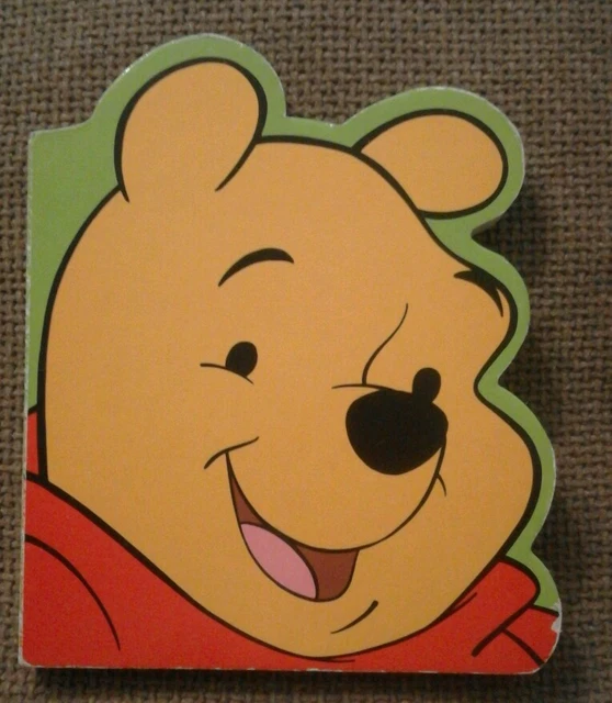 SHAPED BOARD BOOK. Disney Winnie the Pooh. Seeing, touching, tasting ...