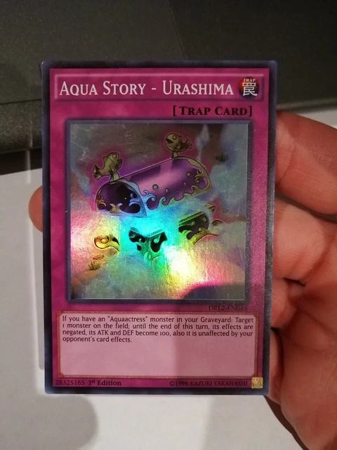 AQUA STORY - Urashima - DRL2-EN045 - Super Rare - 1st Edition - LP $1.30 - PicClick CA