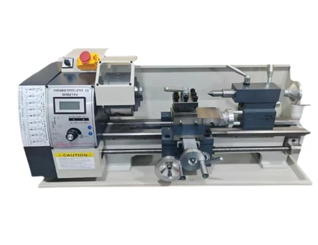 HIGH-PRECISION COMPACT DESKTOP Smart Electric Lathe Mini Teaching Lathe ...