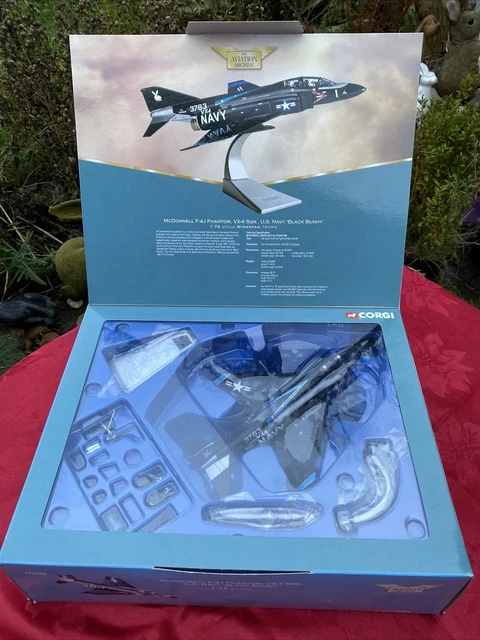 CORGI - MCDONNELL Douglas F-4J Phantom, VX-4 Sqn, US Navy “Black Bunny ...