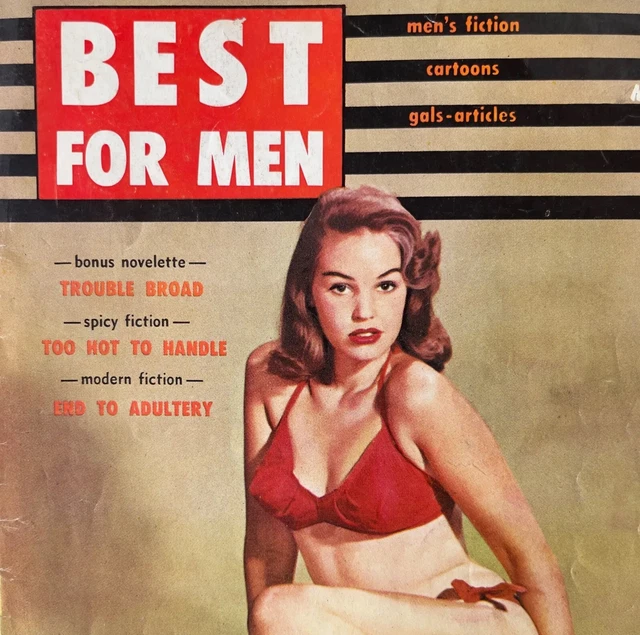 VINTAGE 1960’S PIN-UP Girlie Magazine “Best For Men” Volume 2 Issue 5 Racy £35.67 - PicClick UK