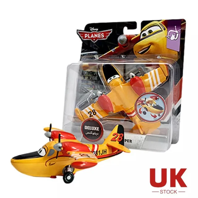 NEW MATTEL DISNEY Pixar Planes 2 No.68 Dipper Metal Toy Plane Boxed New ...