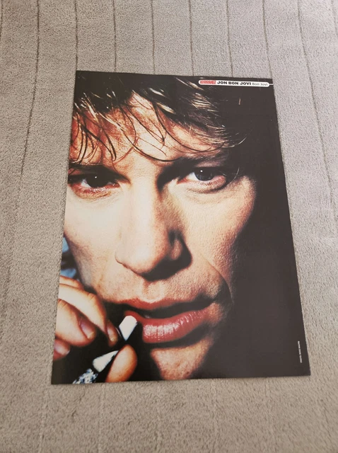 FPOT252 MAGAZINE PICTURE Pin Up/Poster 11.5X8.5" Jon Bon Jovi £8.99 ...