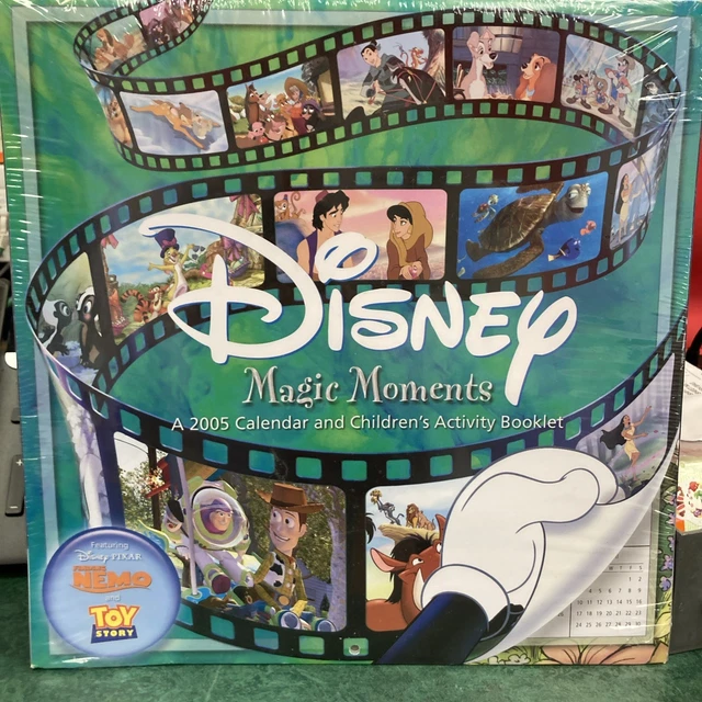DISNEY MAGIC MOMENTS 2005 Calendar+Activity Booklet Unopened £14.23 ...