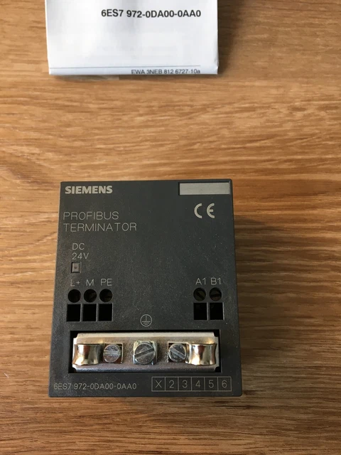 SIEMENS S7 SIMATIC 6ES7 972-0DA00-0AA0 Profibus Terminator EUR 19,99 ...
