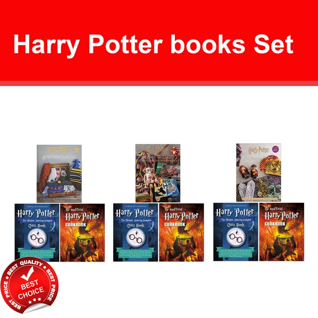 HARRY POTTER BOOKS Unofficial Harry Potter Cookbook & Quiz Book | Variation £24.99 - PicClick UK