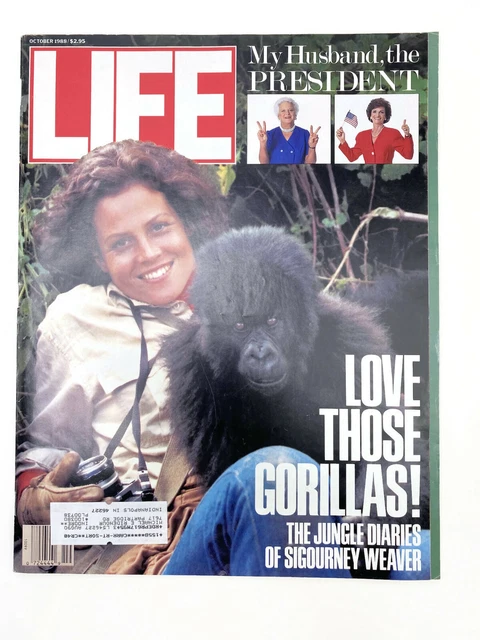 LIFE MAGAZINE OCTOBER 1988 Barbara Bush & Kitty Dukakis My Husband The ...
