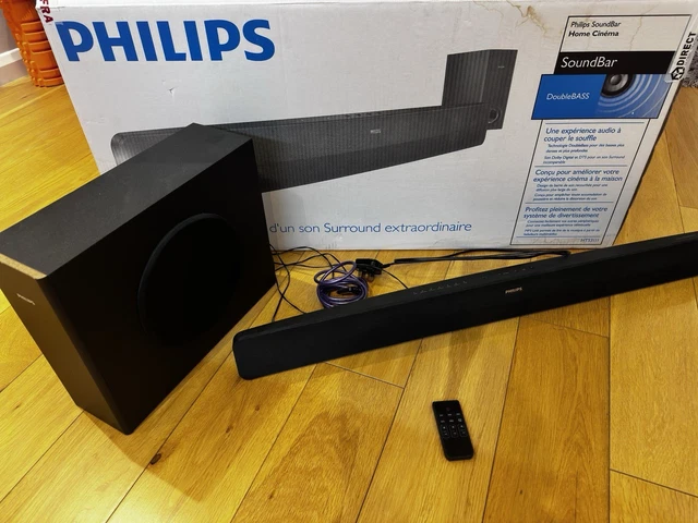 PHILIPS SOUND BAR Home Theater / Cinema Speakers - Boxed £47.50 ...