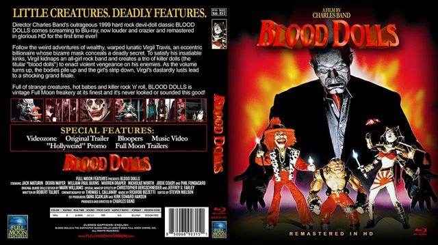 BLOOD DOLLS (BLU-RAY) Debra Mayer Jodie Fisher Kristopher Logan Naomi ...