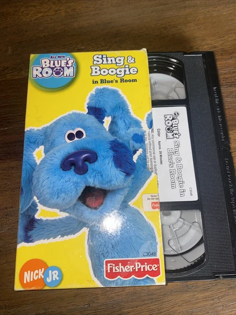 BLUE'S CLUES: BLUE'S Room: Sing and Boogie in Blue's Room (VHS) EUR 5 ...