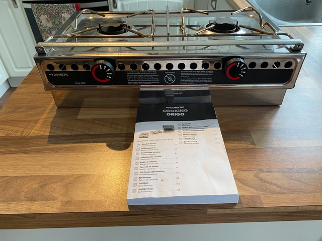 DOMETIC ORIGO 3000 Twin Burner Camper Boat Spirit Stove Dometic Origo £ ...