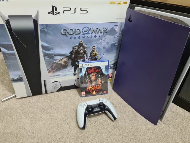 SONY PLAYSTATION 5 (PS5) Disc Edition (Blu-ray) Console, Quarry game ...