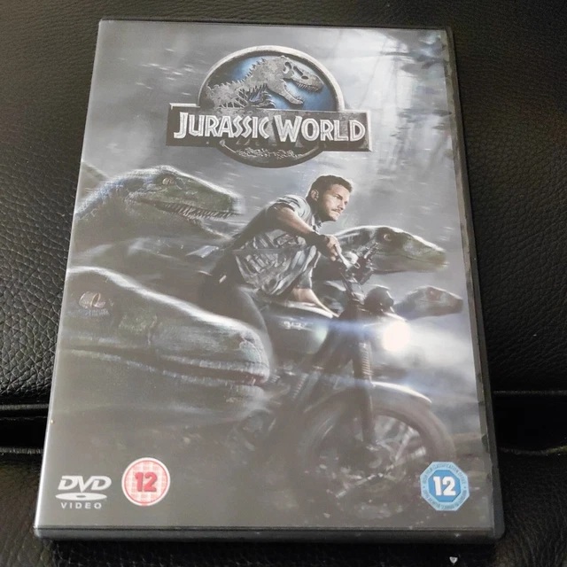 Jurassic World Dvd Chris Pratt Bryce Dallas Howard Great Movie Vgc