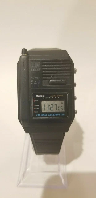 RARE CASIO TM 100 Radio Transmitter digital watch JDM Japan module 661 ...
