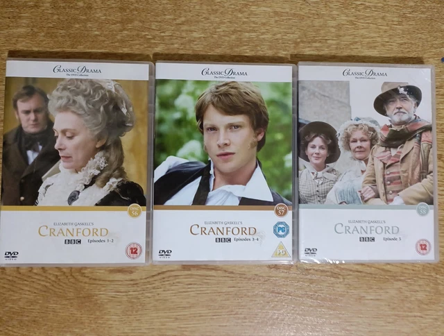 BBC CLASSIC DRAMA Cranford 1999 Complete Series DVD Bundle (3 x Disc ...