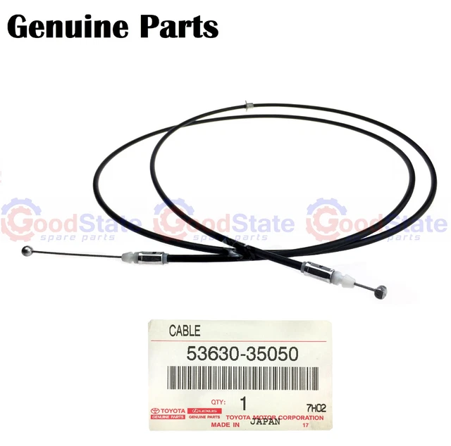 GENUINE TOYOTA HILUX LN171 LN170 LN167 LN166 Bonnet Hood Lock Release ...