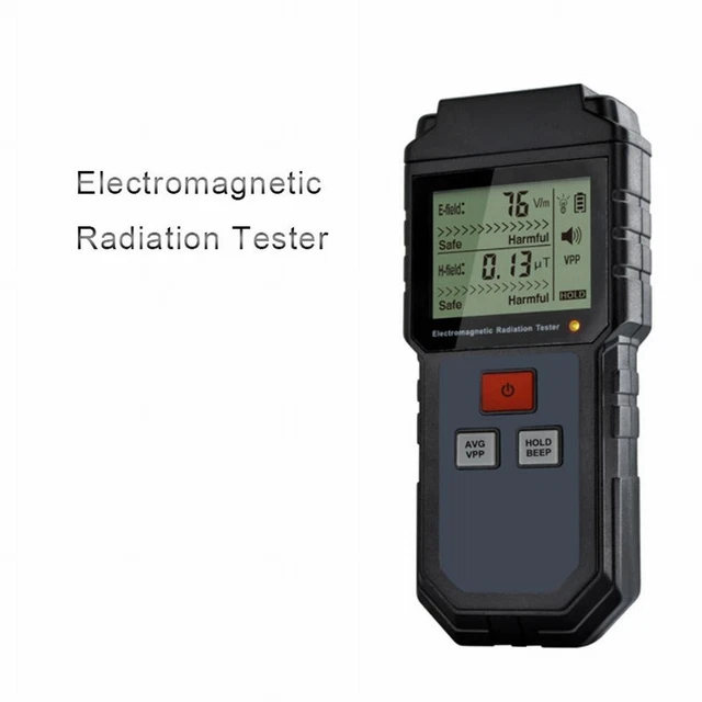 NEU E-MAGNETISCHR DETEKTOR Geigerzähler Meter Detector Digitales EMF ...