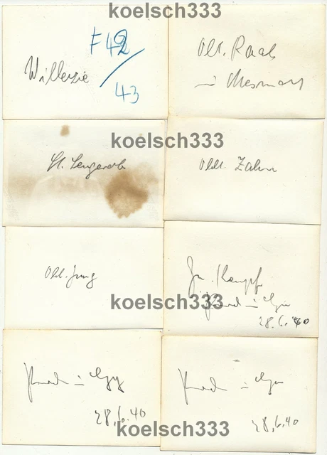 8 FOTOS WESTFELDZUG Belgien Frankreich Willerzie Piloten Luftwaffe ...