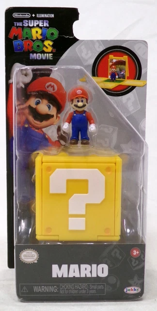 JAKKS PACIFIC NINTENDO Super Mario Bros Película Mario 1.5" Figura ...