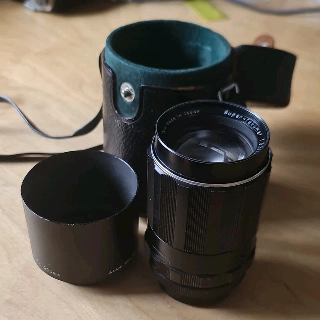 ASAHI PENTAX SUPER Takumar 135mm f/3.5 Prime Lens.M42 Mount. with Case £26.72 - PicClick UK