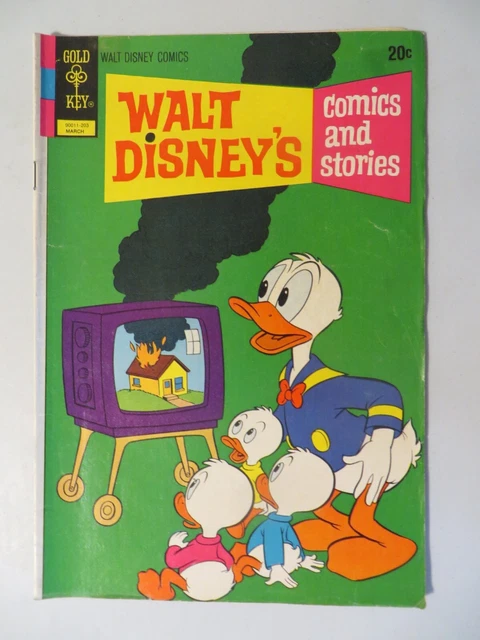 WALT DISNEY'S COMICS & Stories Gold Key Vol 32 No. 6 March 1972 Comic ...