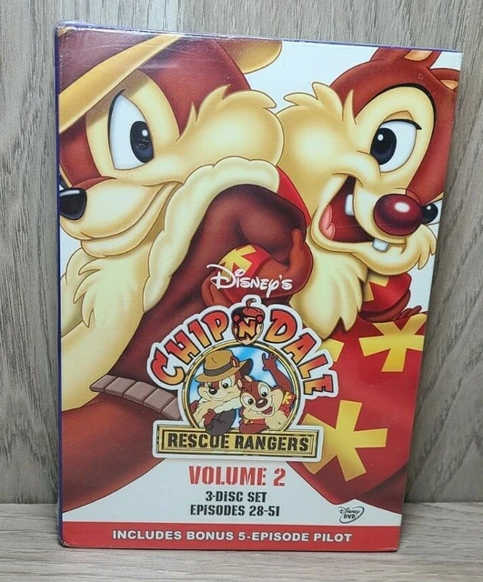 CHIP N DALE Rescue Rangers Volume 2 (DVD, 3 Disc Set, 2006) Episode 28 ...