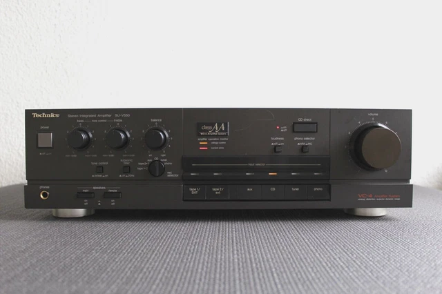 AMPLIFICATEUR TECHNICS SU-V550 VC-4 classe AA avec refroidissement ...