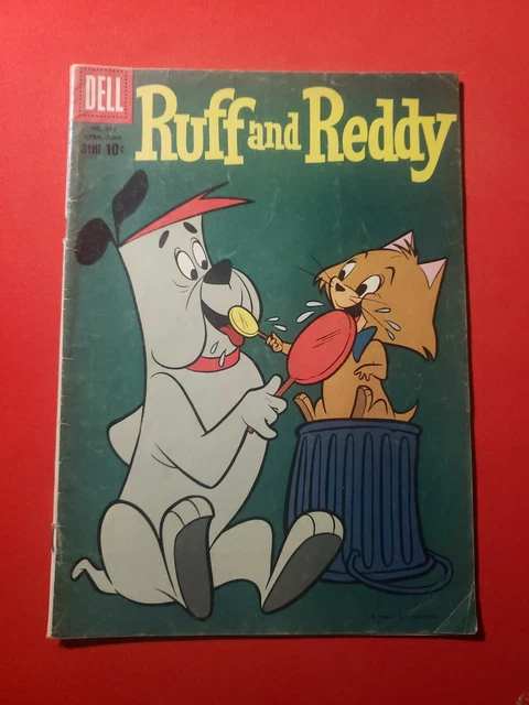 FOUR COLOR #981 Ruff and Reddy Hanna-Barbera Dell Comic 1959 VG FREE ...