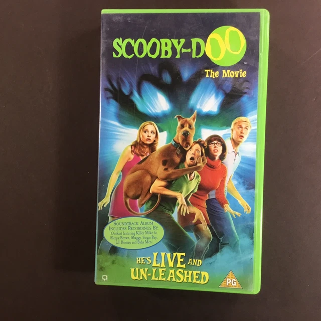 SCOOBY DOO THE Movie VHS Video Tape,pG Rated Movie £2.99 - PicClick UK