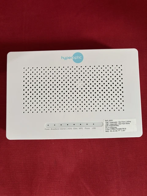 HYPEROPTIC ZTE - ZXHN H298A - Wireless Router Slave Or Main Router ...