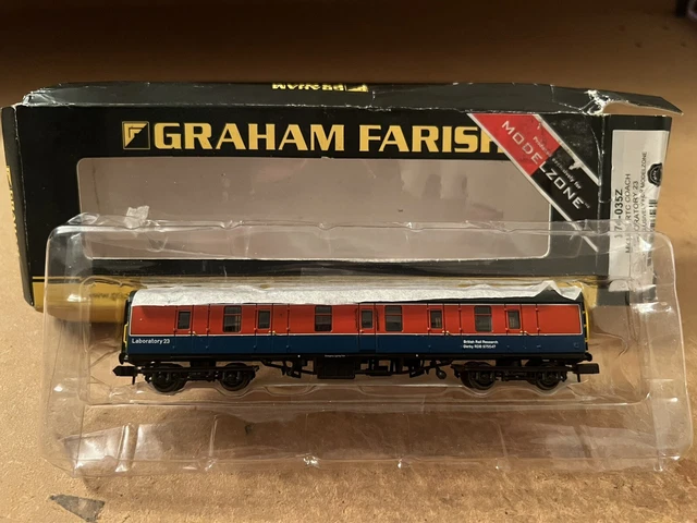 GRAHAM FARISH 374-035Z BR Mk1 BG Full Brake Laboratory 23 RTC N Gauge ...