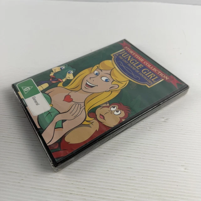 JUNGLE GIRL & The Lost Island of Dinosaurs - New & Sealed DVD (Region 4 ...