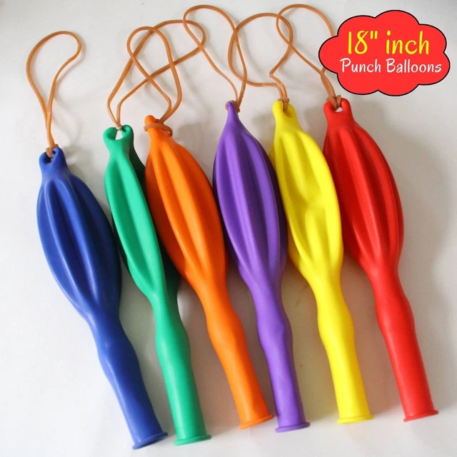 Multicolor Punch Balloons 500 Large Punch Balloons – Party Bag Fillers ...