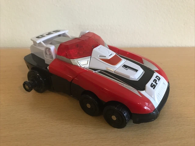 POWER RANGERS SPD Delta Runner 1 Squad Megazord Chest Part Head Car ...