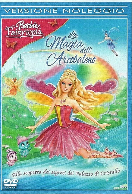 BARBIE FAIRYTOPIA THE Magic Of The Rainbow - Dvd Ex Rental Mattel ...