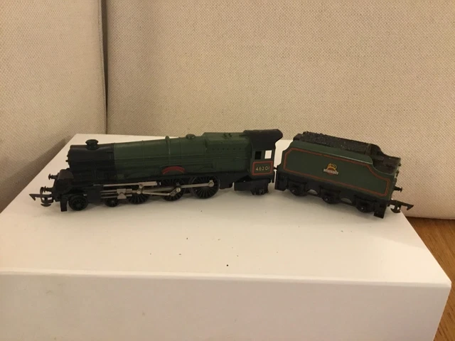 VINTAGE TRI-ANG RAILWAYS Oo Gauge 46201 Steam Locomotive + Tender ...