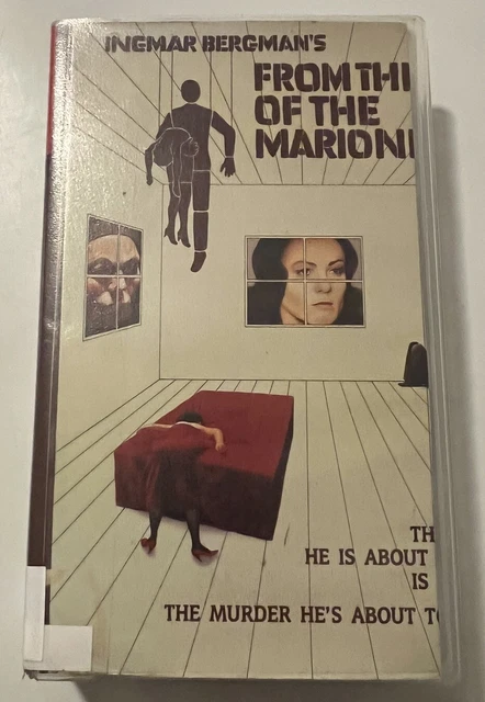 USA HOME VIDEO VHS From the Life of the Marionettes 1980 Ingmar Bergman ...