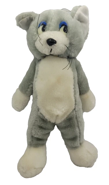 TOM & JERRY TOM CAT 11"Plush Cuddly soft toy teddy 90's vintage tom cat ...