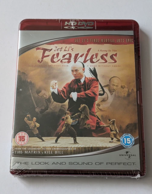 JET LI'S FEARLESS HD DVD new / sealed £5.99 - PicClick UK