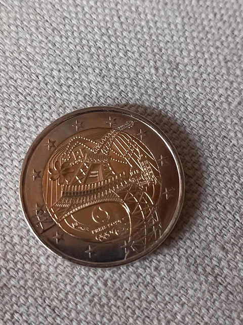 PIÈCE 2 EUROS jo 2024 JEUX OLYMPIQUES DE PARIS 2024 PIÈCE- COMMÉMORATIVE Neuve ! $164.02 ...