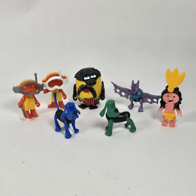 VINTAGE KINDER EGG Bundle Bush Man Robot Dinosaur Dog & More Rare Lot £ ...